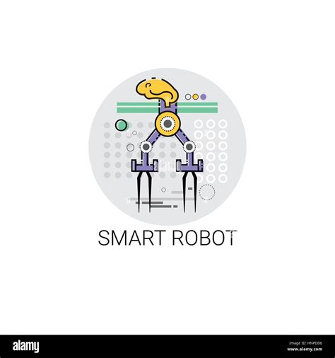 Robot Arm Production Line Stock Vector Images Alamy