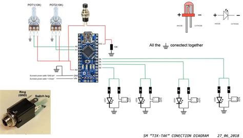 Modular Synth Clock Module Diy Arduino Sm Tik Tak Connection Diagram