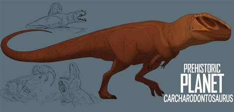 Carcharodontosaurus Planet Dinosaur