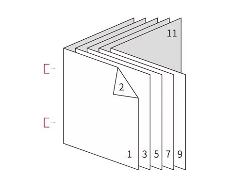 소책자 디자인 및 Pdf 인쇄 설정하는 방법 소책자 디자인 디자인 제본