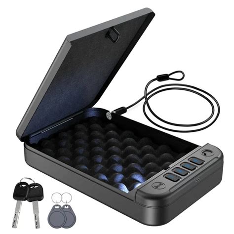 Blacksmith Gun Safe Lock Pistol Safe In Ways Quick Access Handgun Lock Box Rf Digital Wayfair