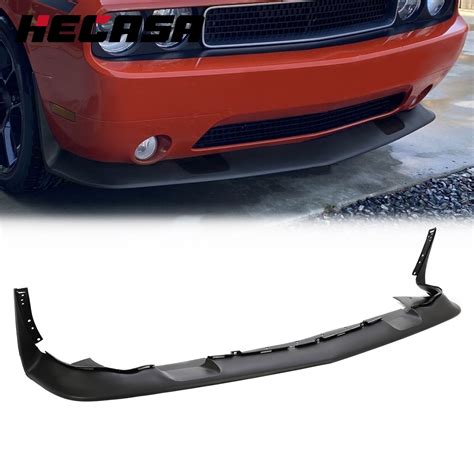 Front Bumper Lip Air Deflector Valance For Dodge Challenger R T Srt Srt8 08 14 Ebay