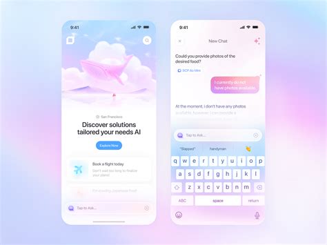 ai assistant app by sajon on dribbble