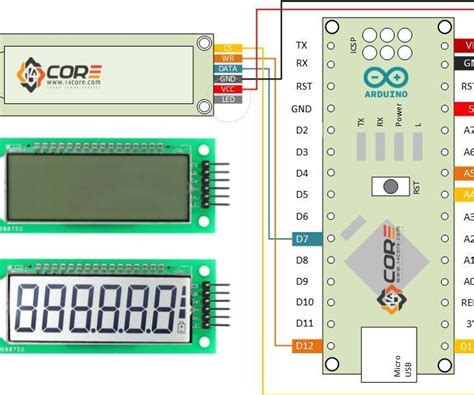 Grand Afficheur Lcd 7 Segments Français Arduino Forum