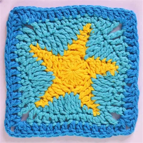 Star Granny Squares Free Pattern Treasurie