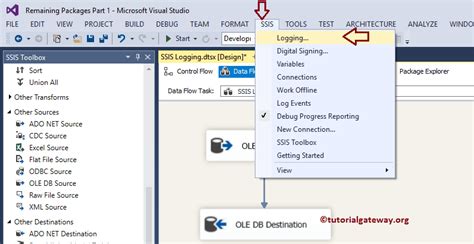 Ssis Logging