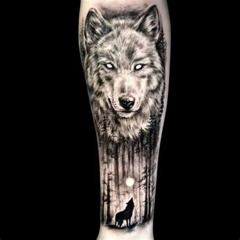 Blue Eyed Wolf Tattoo Meaning