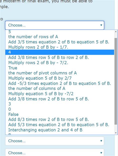 Solved The Linear System A Is Changed To The Linear System B Chegg Com
