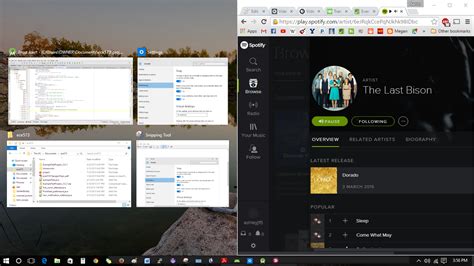 Windows Multitasking With Snap