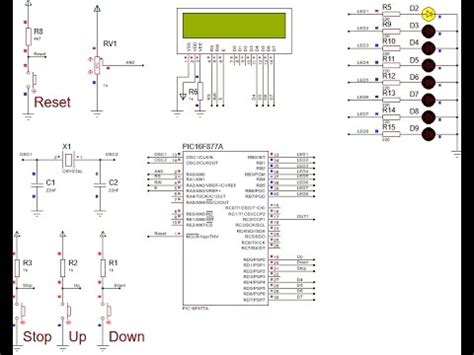 LESSON 2 PIC 16F877A CCS C Code SINGLE LED MULTI EFFECT YouTube