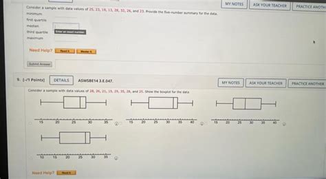 Solved Consider A Sample With Data Values Of Chegg Com