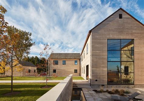 Wheeler Kearns Architects Clusters Gabled Units For Lake Michigan House