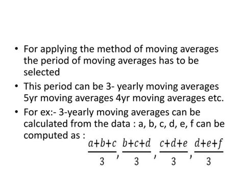 Exponential Weighting Moving Average Pptx Physics Science
