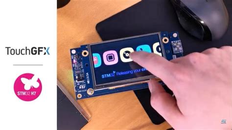 Touchgfx With Stm32h7 Data Acquisition Systems Sa Facebook