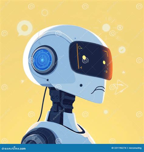 Robotics And Artificial Intelligence Chatgpt Illustration Stock