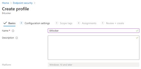 Create An Intune Bitlocker Policy For Windows 10 Devices System Center Dudes