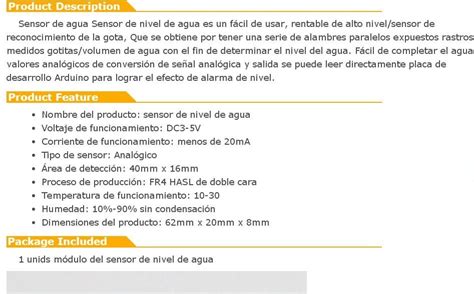 Sensor Agua Para Arduino 3000 En Mercado Libre Sensor Agua Para Arduino 3000 En Mercado Libre