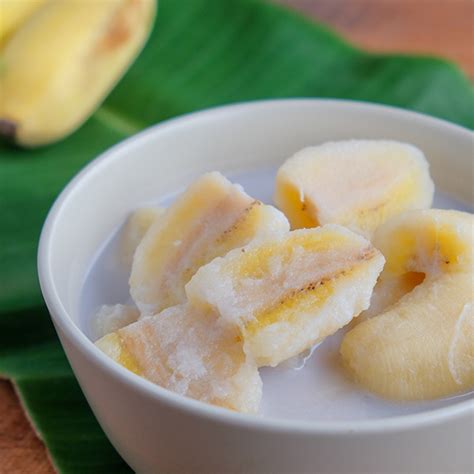 Sweet Boiled Banana Jmthaifood