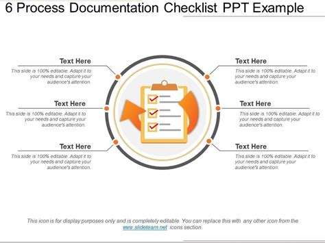 Process Documentation Checklist Ppt Example Template Presentation Sample Of PPT
