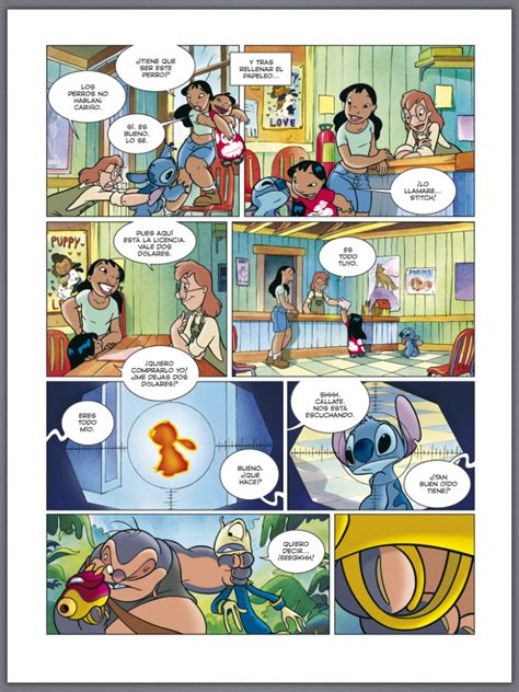 Cómic De Lilo Y Stitch 2002 Cómics Infantiles Libro De Cómic Cómic