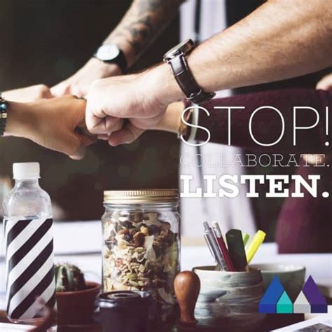 Stop Collaborate Listen The Measured Marketer