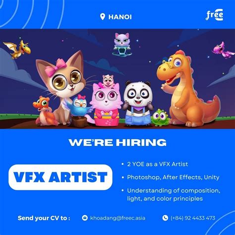 Đặng Nhật Khoa Dante On Linkedin Hiring Vfx Artist Freec