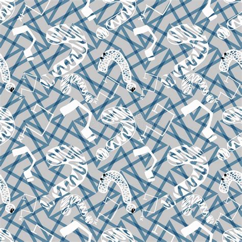 Questions Marks Seamless Pattern Hand Drawn Stock Illustration Illustration Of Mark