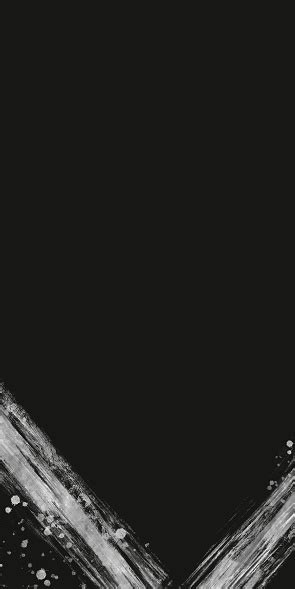 은빛 희미한 붓질과 검은 배경에 튀는 소리 일본 스타일의 어두운 추상적 인 그림 텍스트를위한 공간이있는 동양 스타일 Verical 템플릿 0명에 대한 스톡 벡터 아트 및