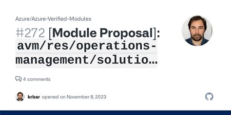 [module proposal] `avm res operations management solution` bicep