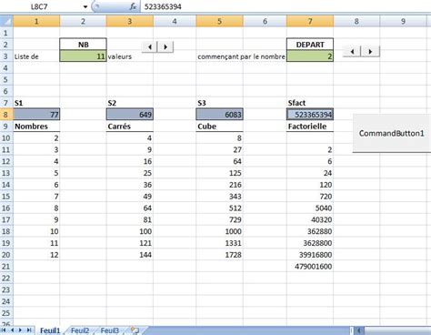 Toutes Versions Factorielle à Double Boucle For To Macros Et Vba Excel