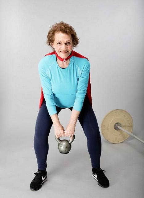 Elisabeth Luard Biography An Elderly Weightlifter From Wales