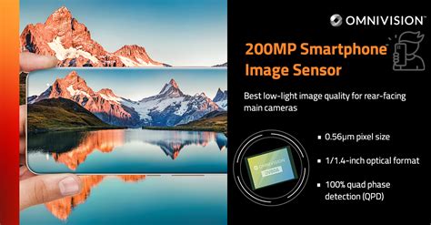 Omnivisions new MP mobile sensor with μm pixels is nearly
