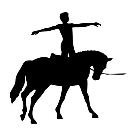 Premium Vector Man Celeberating On Horse Back After Winning Race