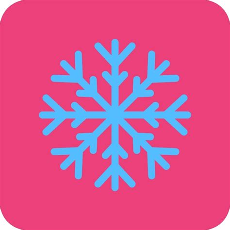 Premium Vector Snowflake Icon