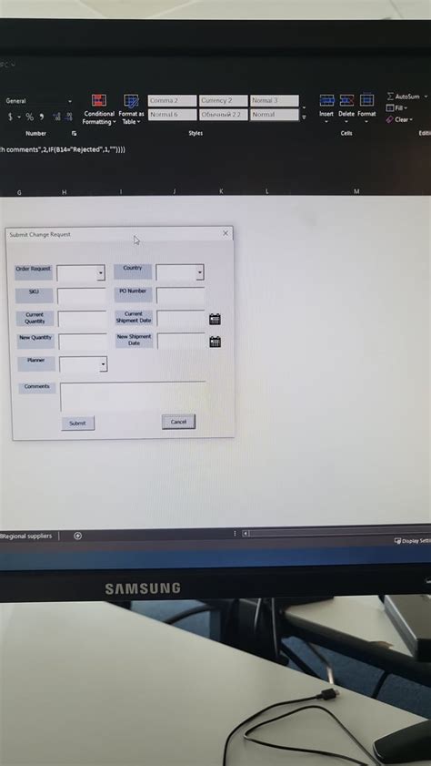 While Running An Object From A Macro In Excel I Cant Select Any Data