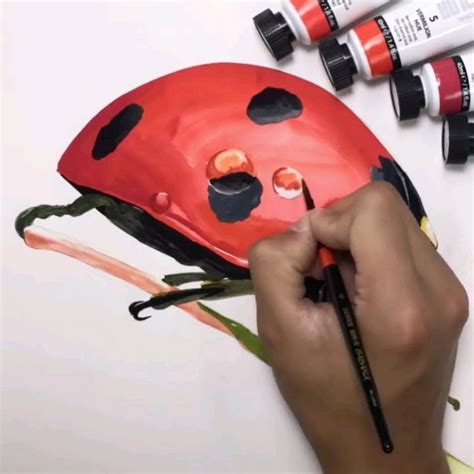 무당벌레 그리기 Youtube