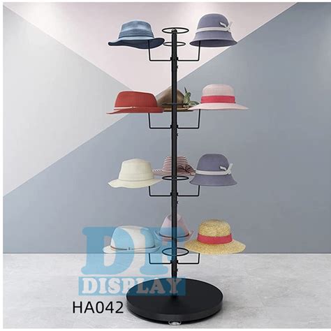 Baseball Cap Display Rack And Shelfhat Stand Display For Retail Store