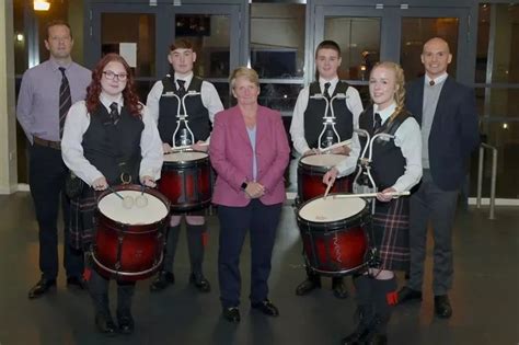 North Lanarkshire Schools Pipe Band Drummers Turn Out In Record Numbers
