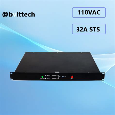 Single Phase 110vac 32a Static Transfer Switch Ensuring Continuous