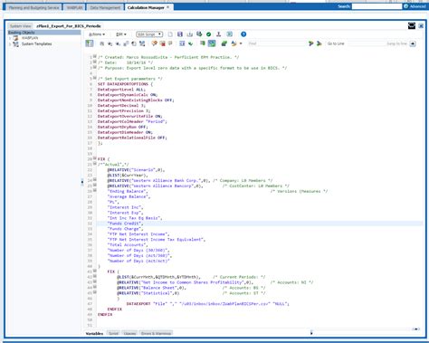 How To Extract Data From Oracle Planning Budget Cloud Part Three Blogs Perficient