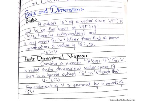 solution basis and dimension replacement theorem dimension theorem