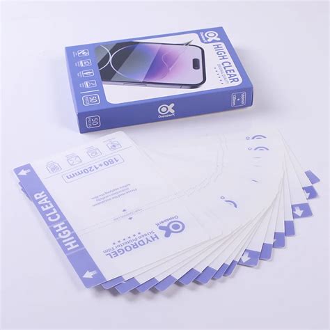 Best Price Matte Anti Blue Clear Privacy Anti Scratch Nano Tpu Hydrogel Film Sheet Mobile Phone