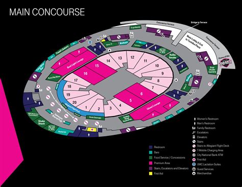 Arena Maps T Mobile Arena Seating