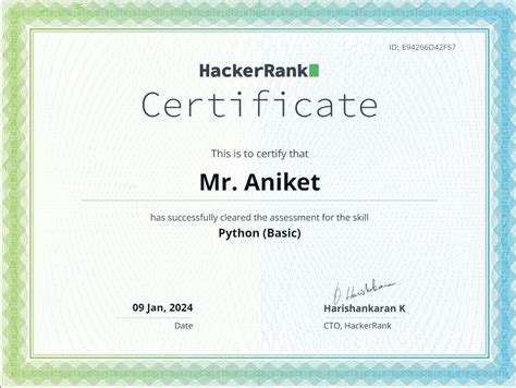 Pythonprogramming Hackerrank Programmingskills Aniket