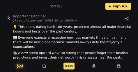 Important Bitcoiner Stacker News Oracle