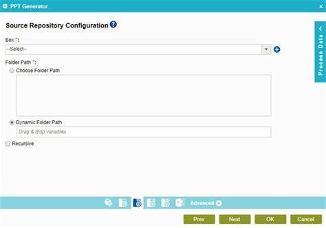 Source Repository Configuration Box Powerpoint