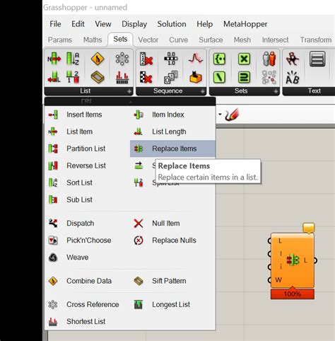 replace text with list of item grasshopper mcneel forum