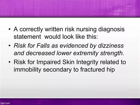 Types Of Nanda I Nursing Diagnosis Ppt