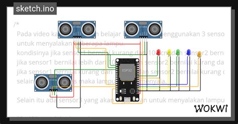Pintu Otomatis Wokwi Esp32 Stm32 Arduino Simulator Pintu Otomatis Wokwi Esp32 Stm32 Arduino Simulator