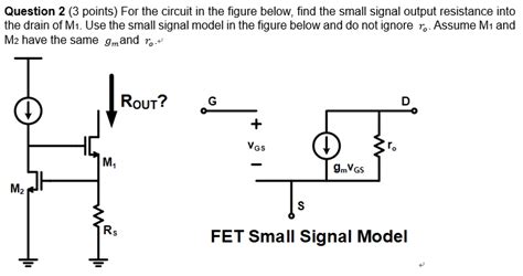 solved question 2 3 ﻿points ﻿for the circuit in the figure
